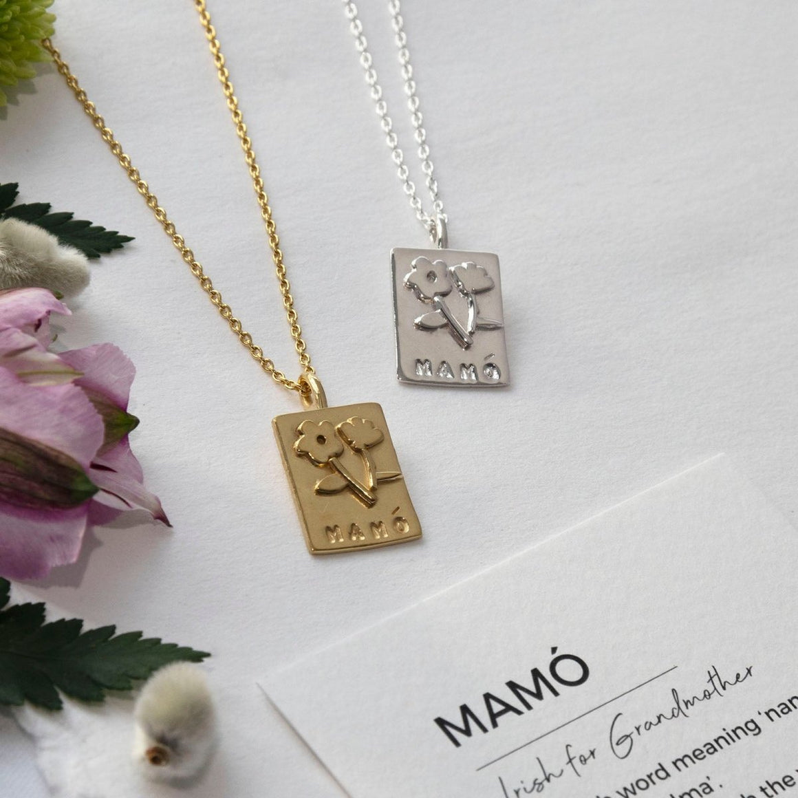 MAMO Necklace Necklace for Grandmother Silver Lulu Belle Jewellery